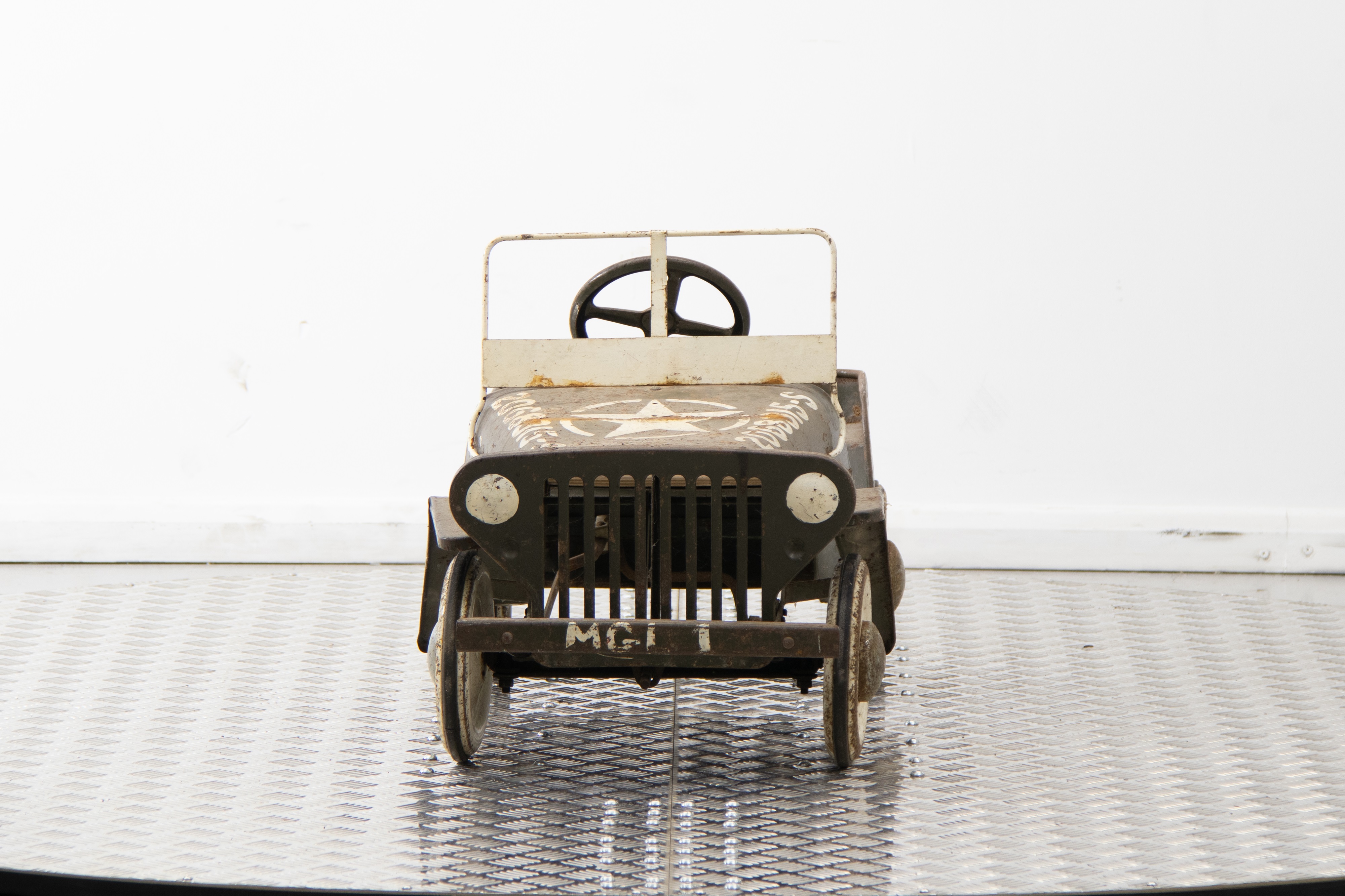 Lot 283 - Tri-ang Willys Jeep Pedal Car